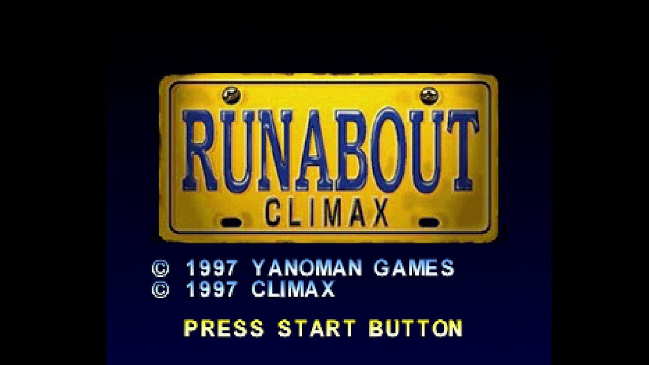Runabout (ランナバウト). [PlayStation - Climax Entertainment]. (1997 ...