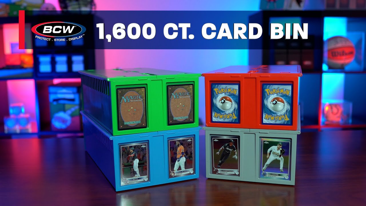 1600 ct Card Bin - YouTube