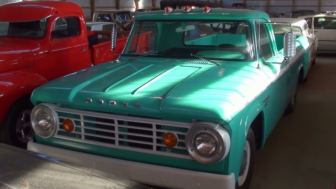 1966 Dodge D100 Pickup 318 V8 15xxx Original Miles at Country Classic ...
