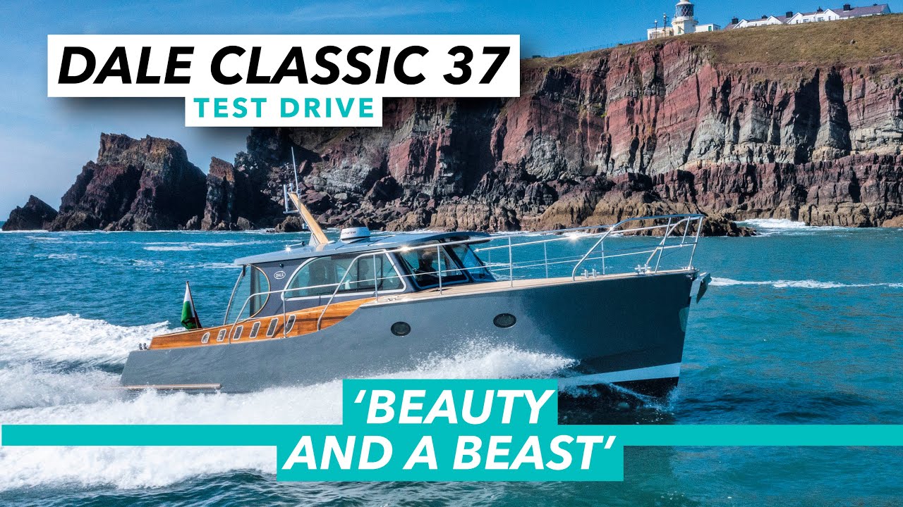 Beauty and a beast | Dale Classic 37 sea trial review | Motor Boat ...
