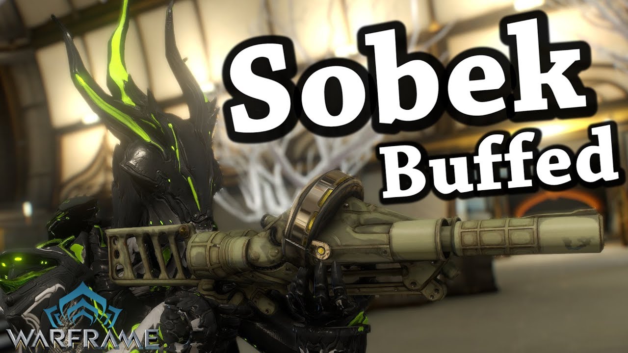 Warframe | Sobek [Buffed] (4 Forma Build) - YouTube