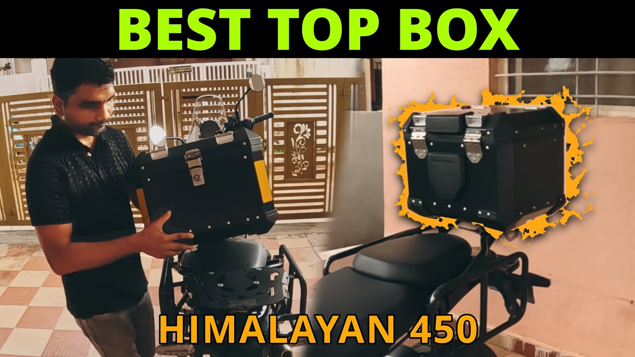 How to Install Royal Enfield Genuine OEM Top Box on Himalayan 450 - YouTube