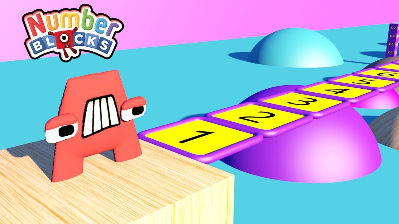 Alphabet Lore A Jump and Count Numberblocks 1 to 100 Step Squad l ASMR ...