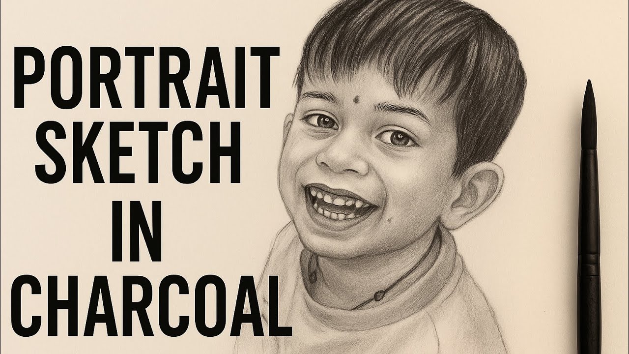 Simple Portrait Sketch You Can Try Today | Portrait Sketch with Shading ...
