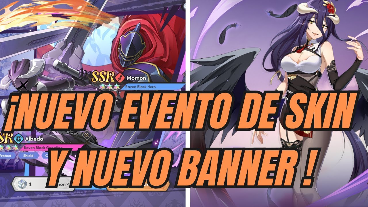 PRIMER EVENTO DE SKINS Y NUEVO BANNER | OVERLORD LORD OF NAZARICK - YouTube