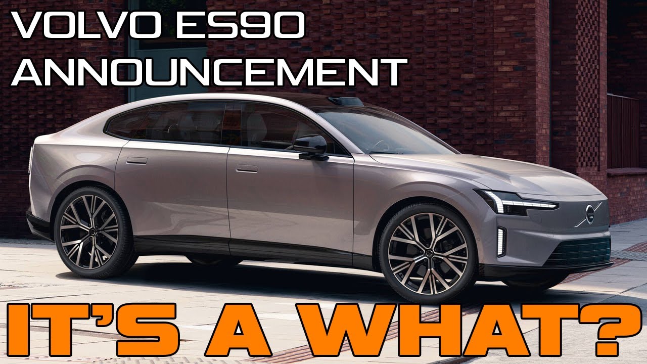 Volvo's ES90 Saloon Represents A MAJOR Leap In Electric Mobility - YouTube