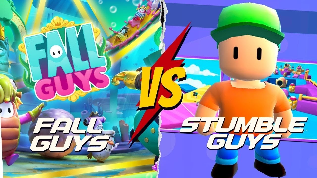 FALL GUYS VS STUMBLE GUYS Tarafını Seç - YouTube