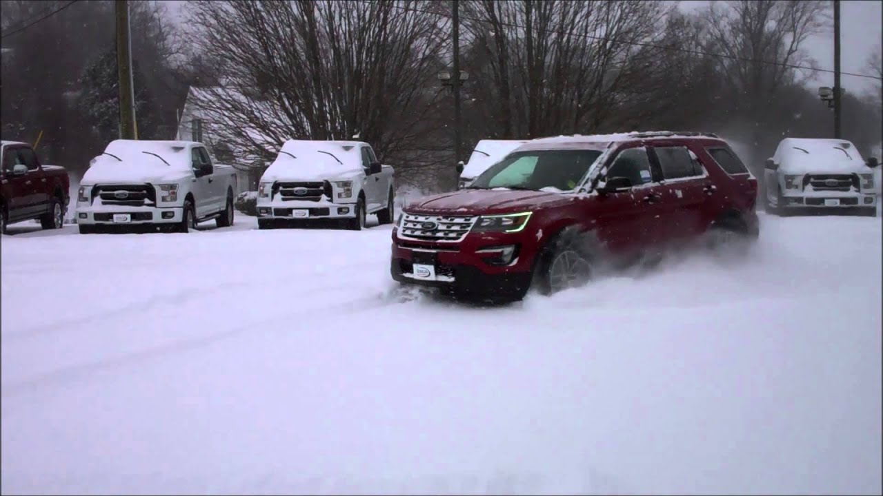 Steve Price 2016 Ford Explorer Snow 12 22 16 - YouTube