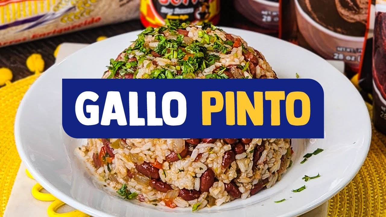 Cómo hacer Gallo Pinto - Recetas de Mamá Lycha - YouTube