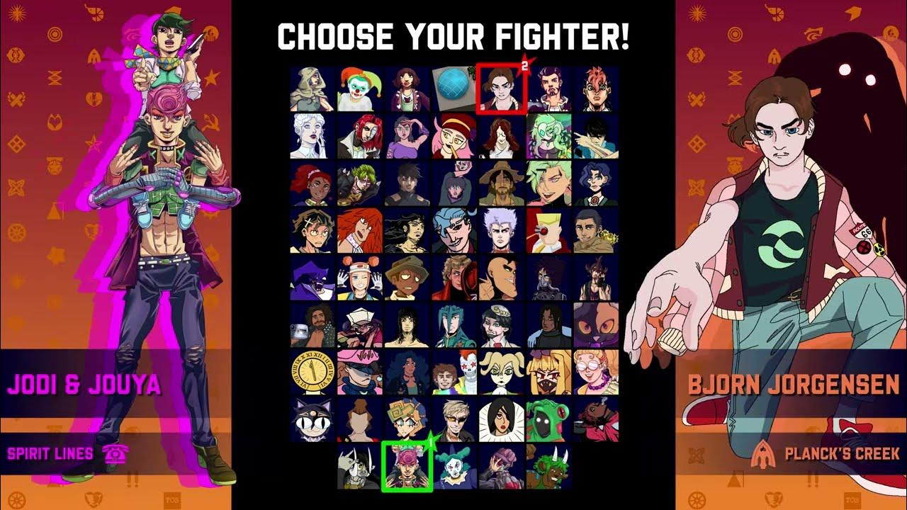 Fighting Game Collab || Jojo's Bizarre Fanworks || OC Animation - YouTube