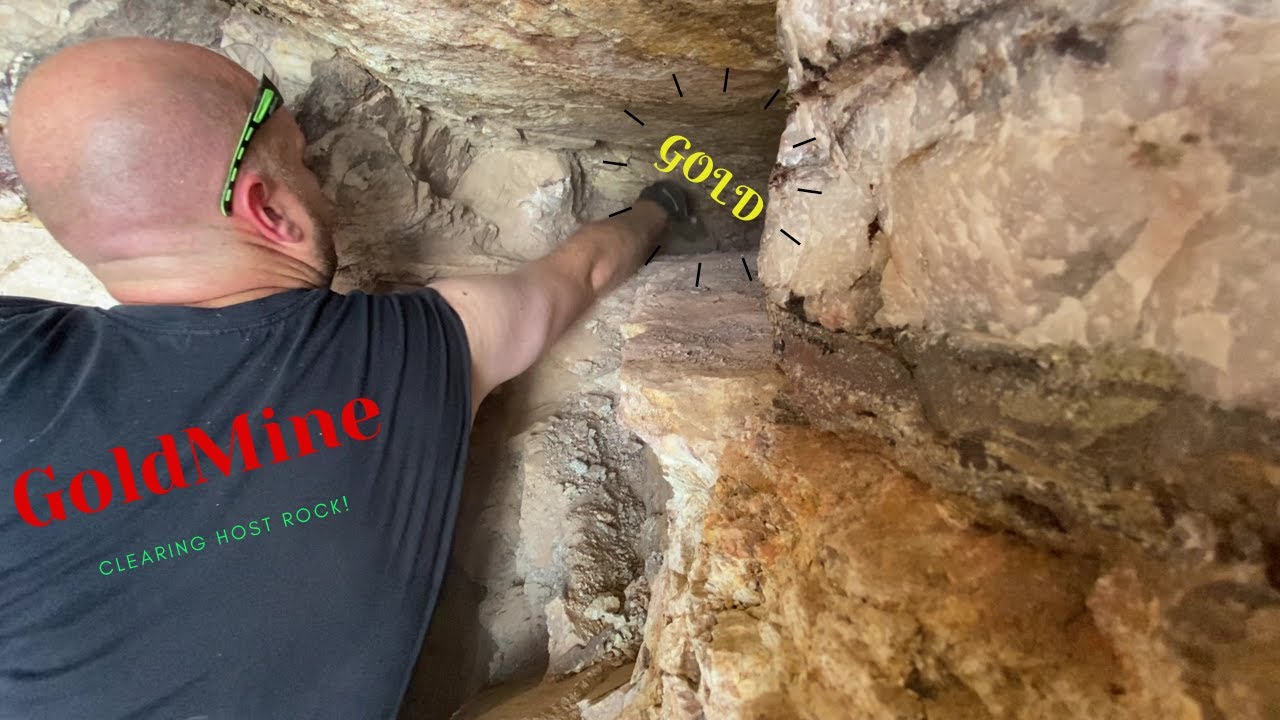 Gold Mine - "Clearing Host Rock" - YouTube