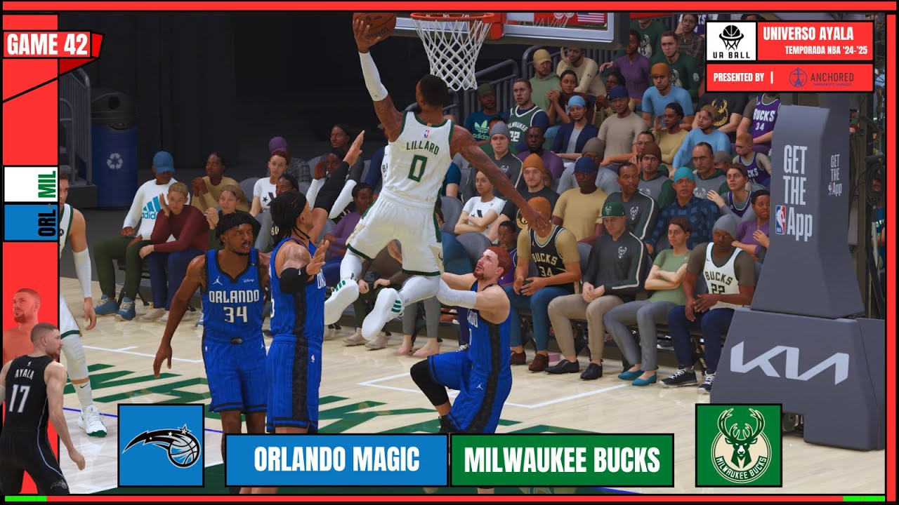 🏀 Universo Ayala | Game 42: MAGIC - BUCKS | Temporada NBA '24-'25 - YouTube