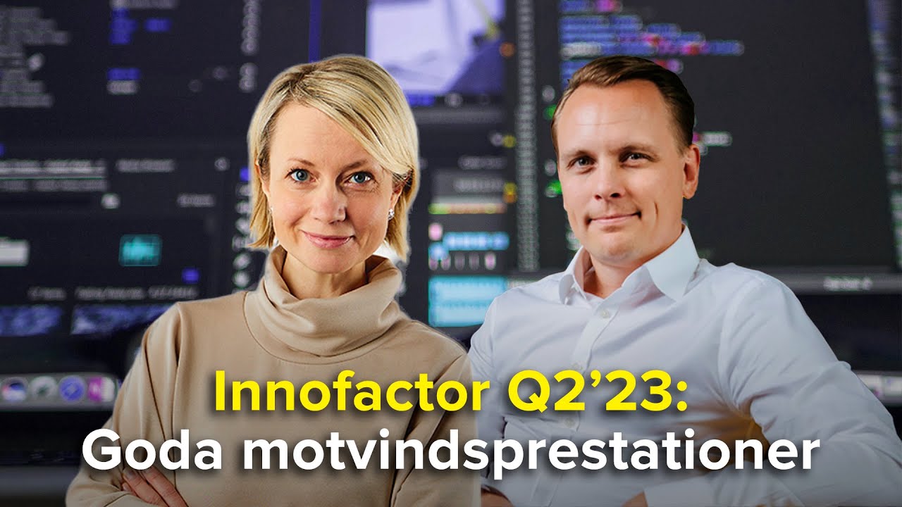 Innofactor Q2’23: Goda motvindsprestationer - YouTube
