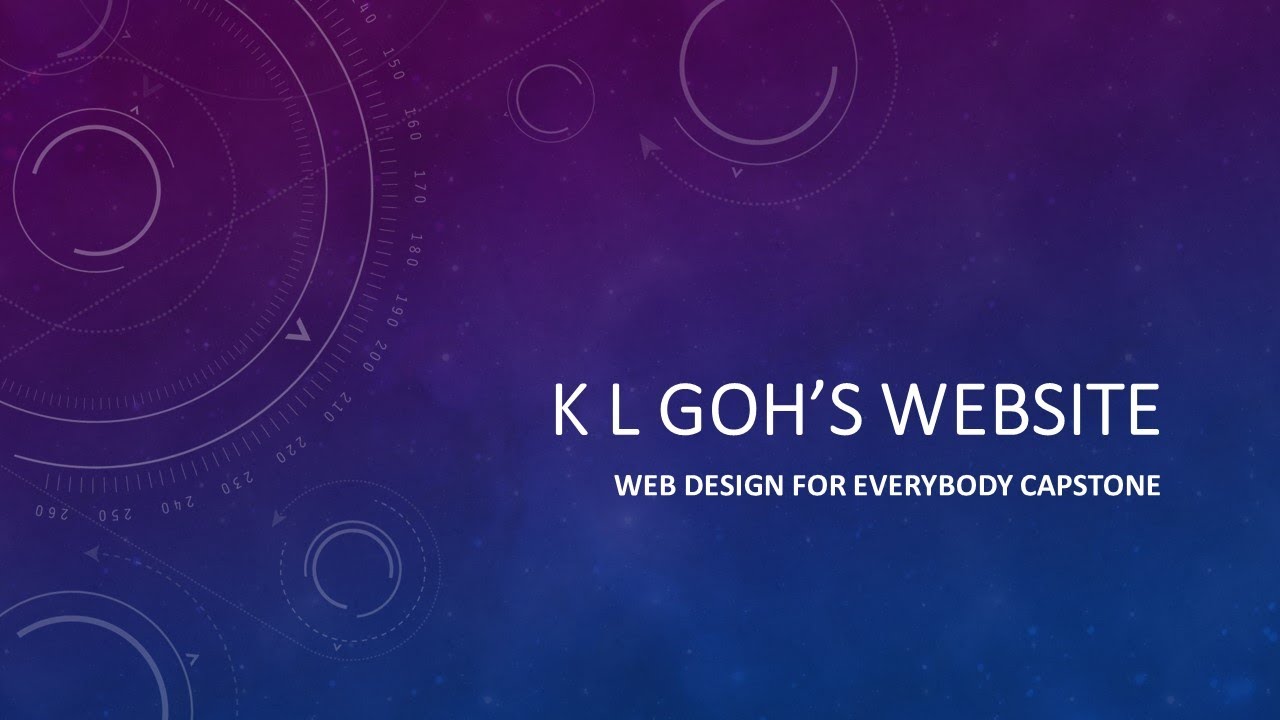 Portfolio Demo (designed from scratch) | Web Design for Everybody (WD4E) Capstone - YouTube