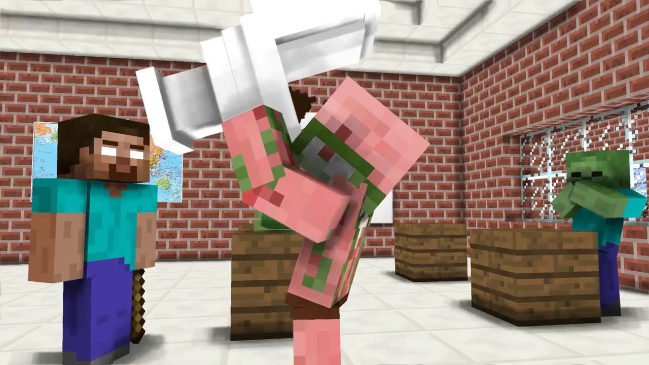 Monster School The Mobs Caught the Teacher Dancing in the Classroom ...