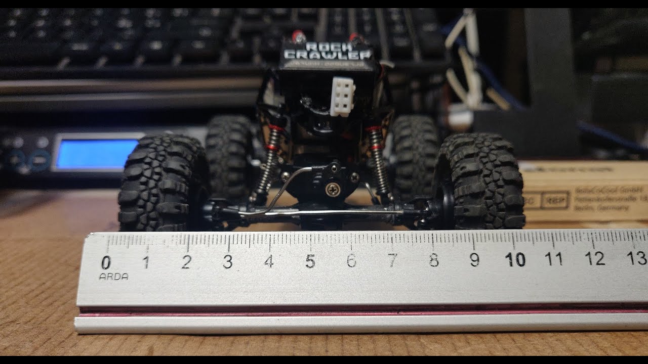 Orlandoo Hunter OH32X01 1/32 4WS - Big tire 5cm with ultrawide axle 10 ...