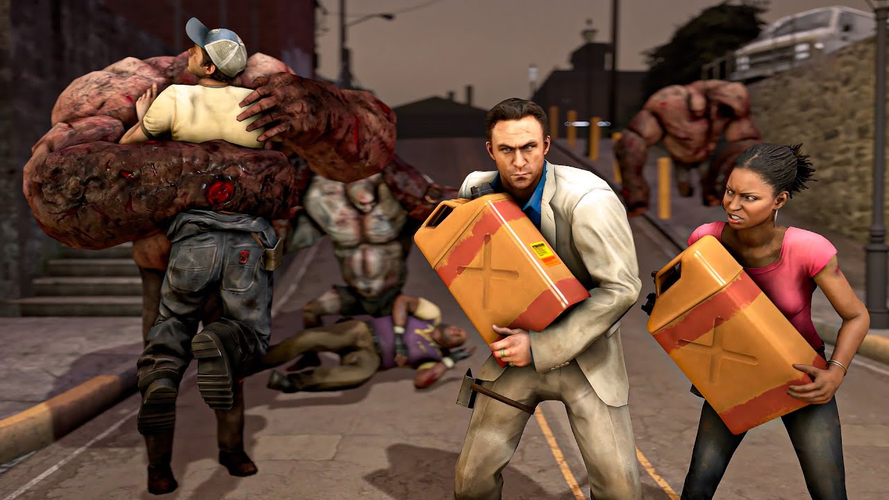 Left 4 Dead 2 - Tanks On The Passing - YouTube