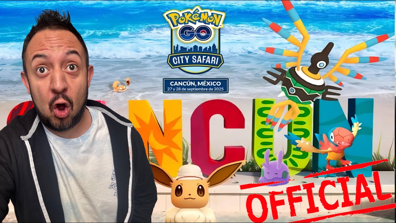 NUEVO CITY SAFARI en CANCUN MEXICO ¡POKEMON GO! - YouTube