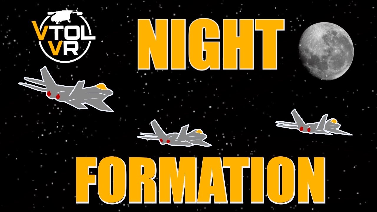 VTOL VR MULTIPLAYER NIGHT FORMATION - YouTube