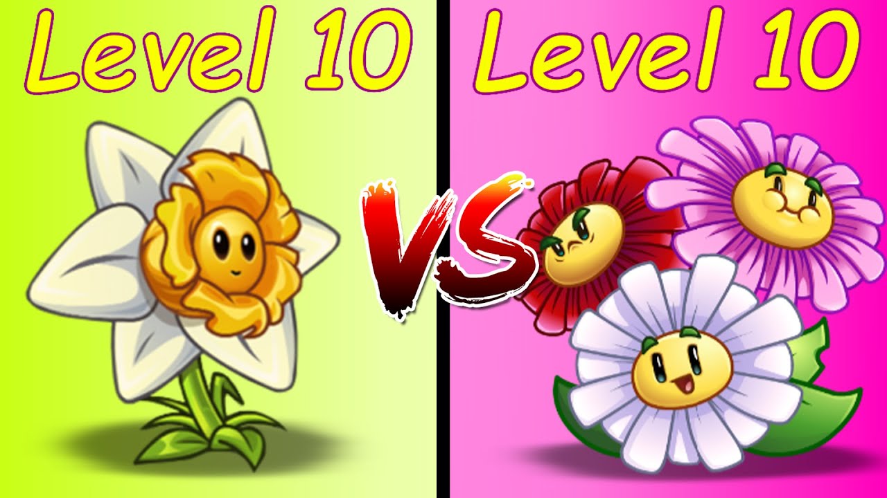 Plants vs Zombies 2 Owerview Draftodil 10 VS Dazey Chain 10 Premium ...