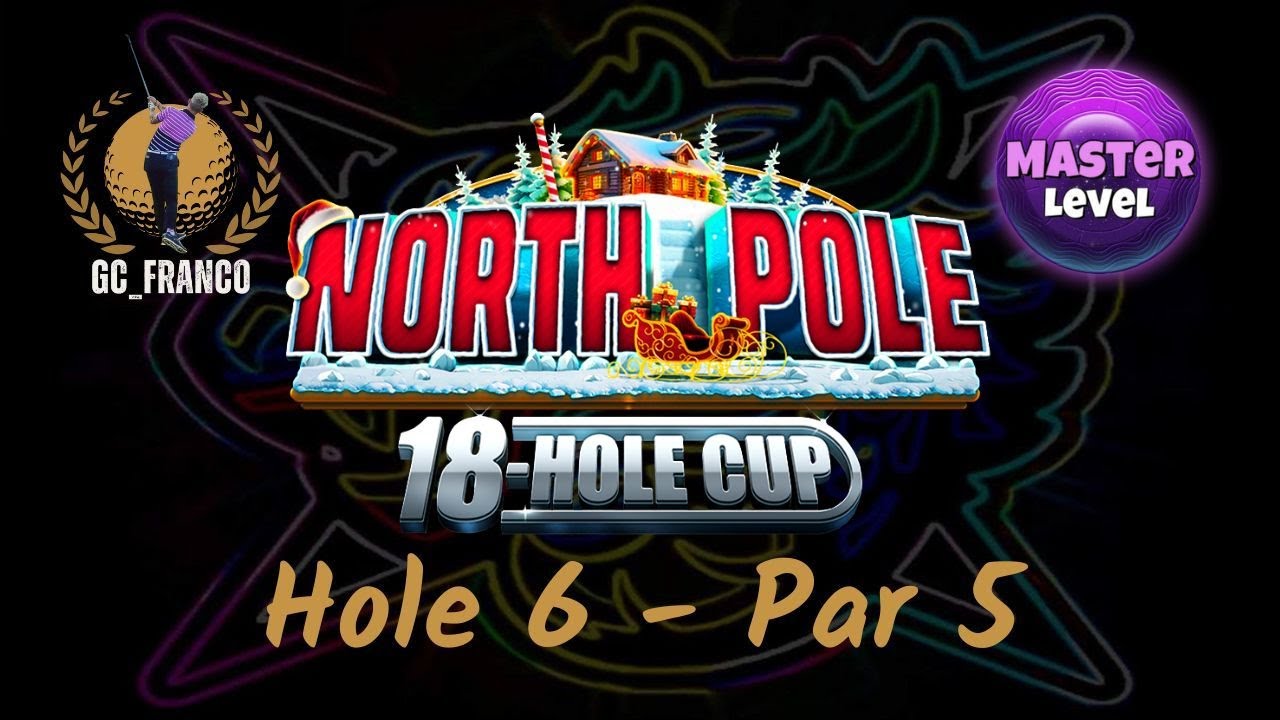 QR H6 Albatross FTP 👌 North Pole 18 Hole Cup 🎅 🎄 - Golf Clash - *Master ...