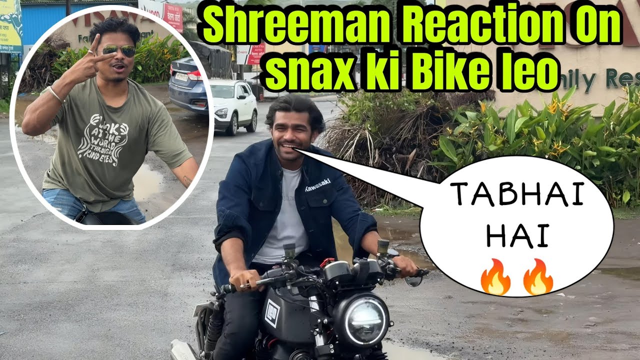 ShreemaN & Karnu Reaction ️ Snax Bike Leo || Kya mast Bike hai 🔥 - YouTube