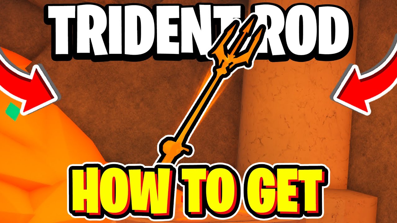 How To GET TRIDENT ROD In Fisch! Roblox - YouTube