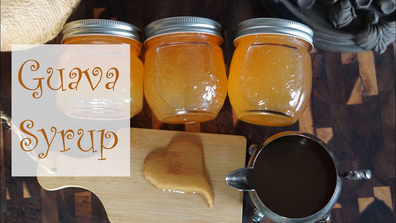 Guava Syrup Recipe and Canning Tutorial - YouTube