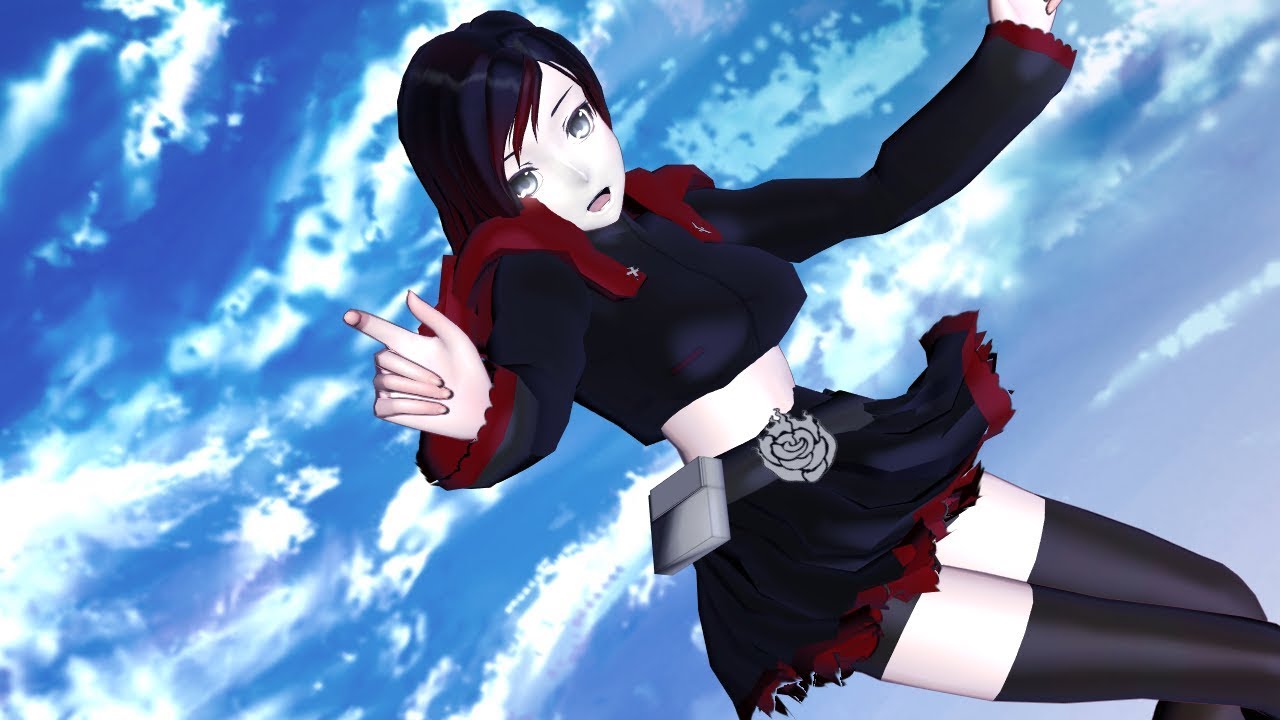 [MMD RWBY] Night Sky Tomorrow - Ruby - YouTube