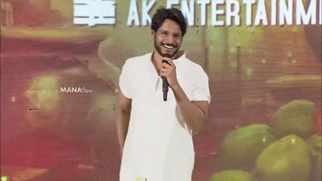 Sundeep Kishan Speech @ Majaka Movie Teaser Launch | Manastars - YouTube