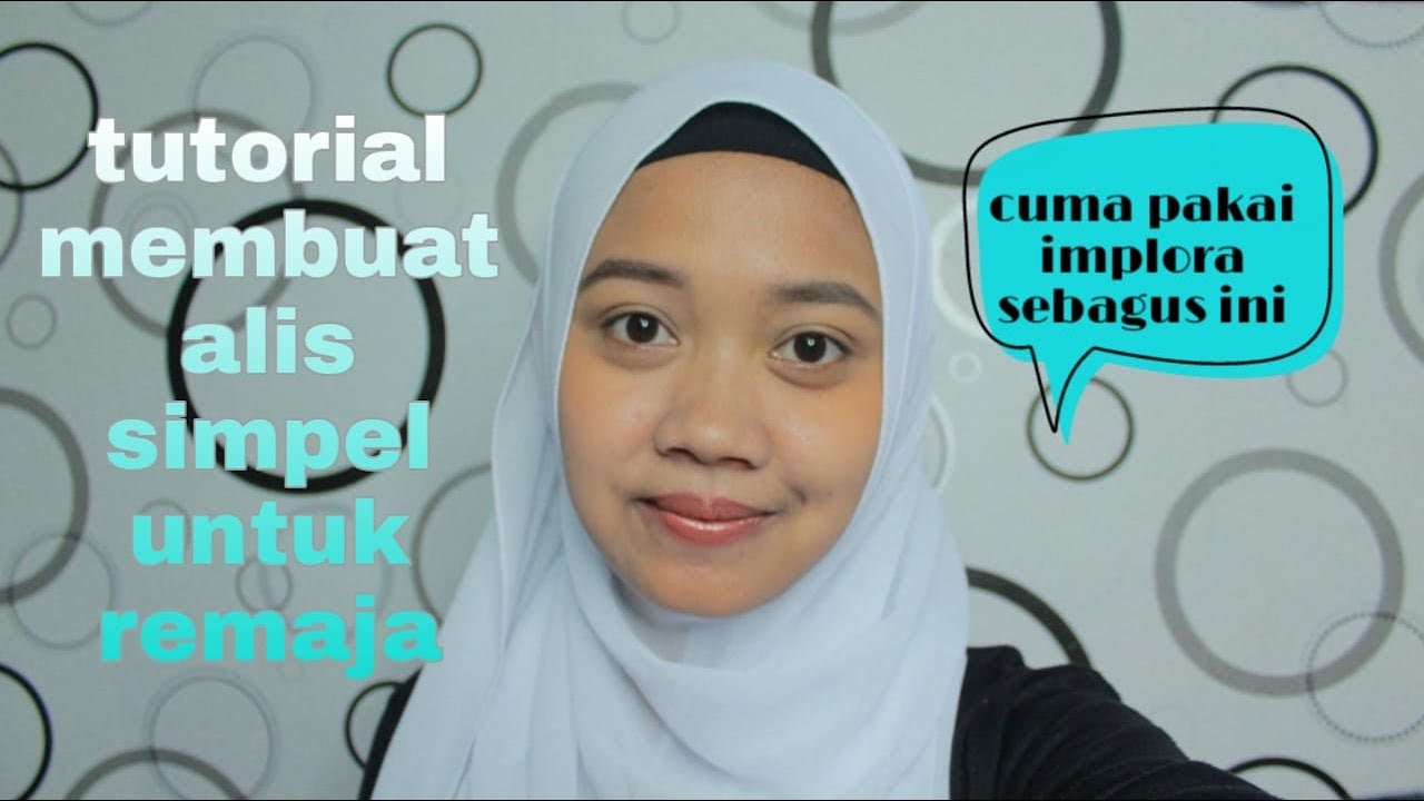 TUTORIAL MEMBUAT ALIS SIMPEL PAKAI IMPLORA - YouTube