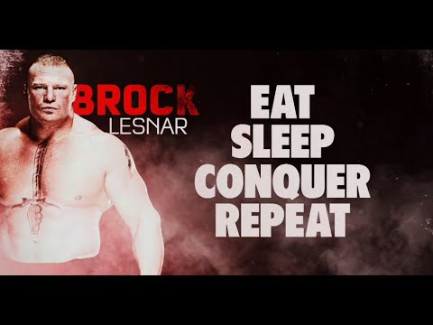 WWE Home Video - Brock Lesnar; Eat Sleep Conquer Repeat - Part 1 (2016 ...