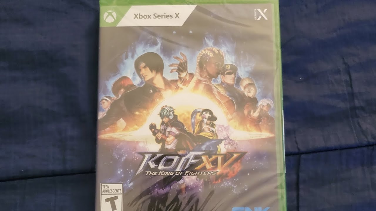 King of Fighters XV Xbox unboxing #fightinggames #KOF #Xbox - YouTube