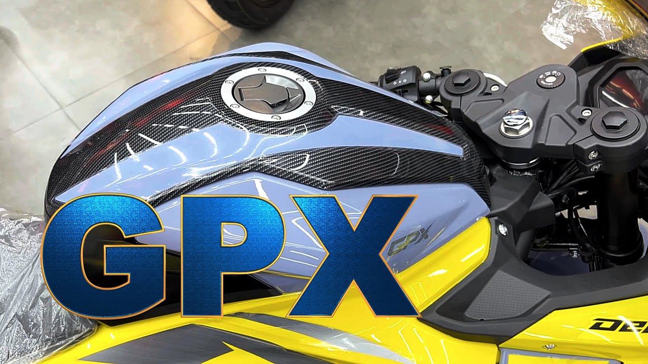 First Time New Gpx Demon 165 💛 First New Yellow mix Gray 💛 New ...