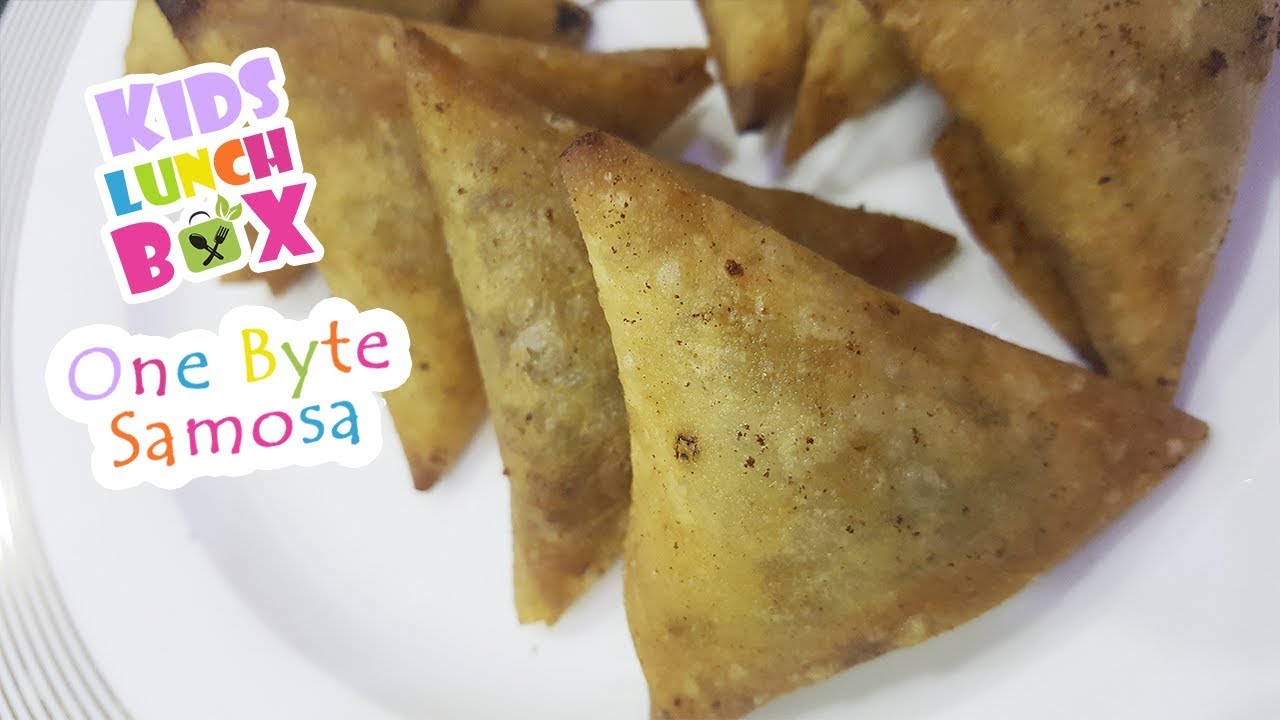One Byte Samosa by Kids Lunch Box - YouTube