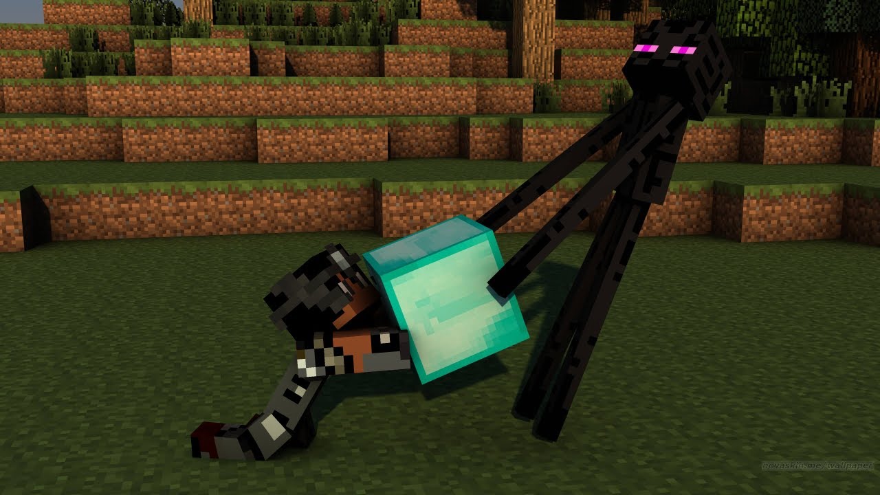 Minecraft: Windows 10 Edition Ep. 1 - ENDERMAN!!! - YouTube