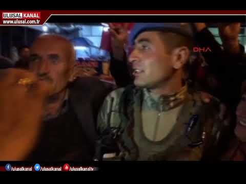 Afrin’e giden askere sürpriz