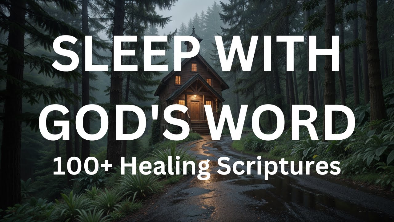 Bible Verses With Rain For Sleep And Meditation Bible Affirmations For ...