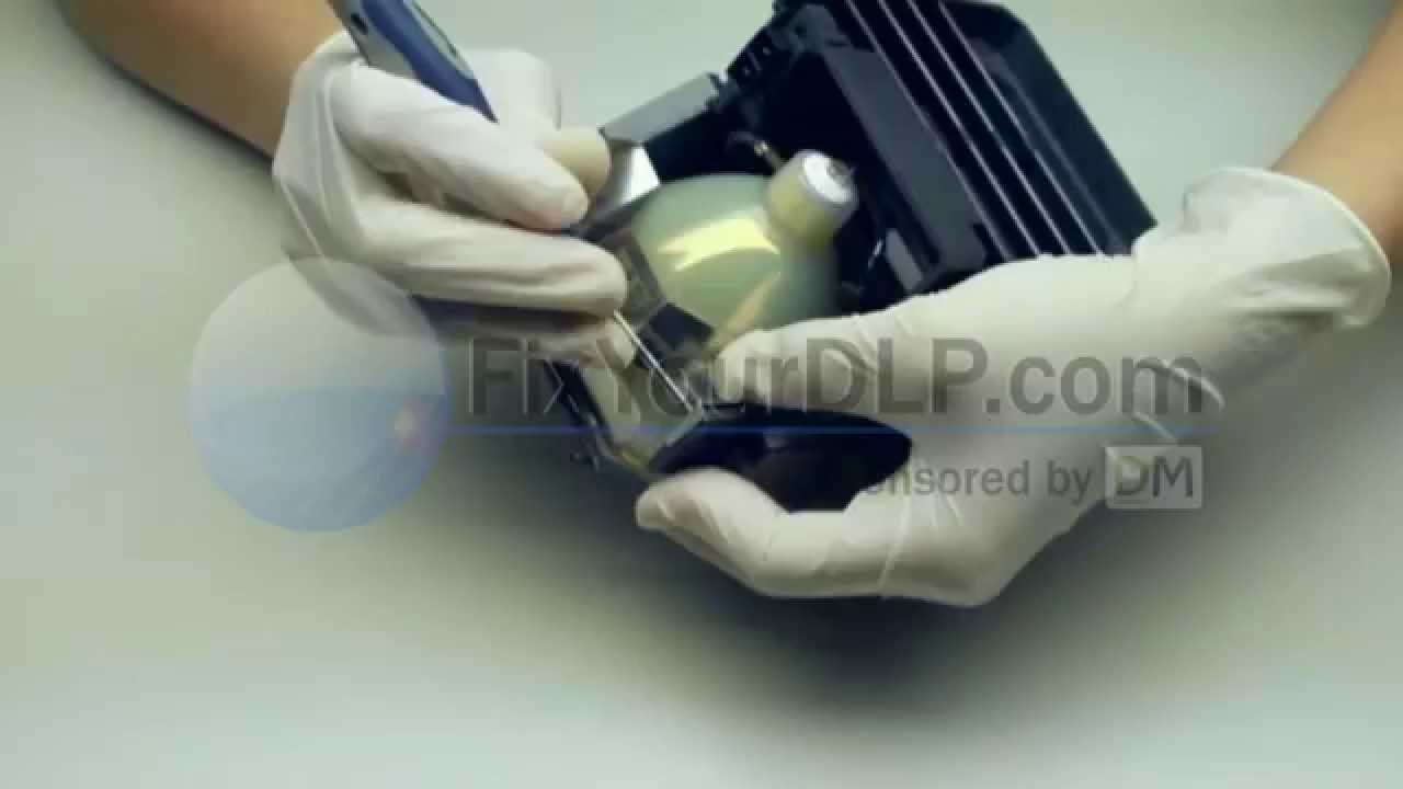 Eiki POA-LMP105 Projector Lamp Replacement Video Guide - YouTube