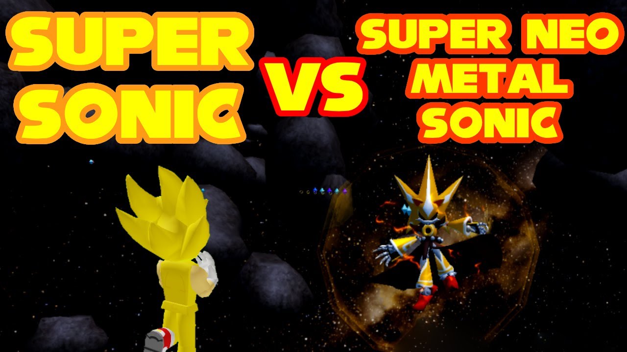 Super Sonic Vs Neo Metal Sonic