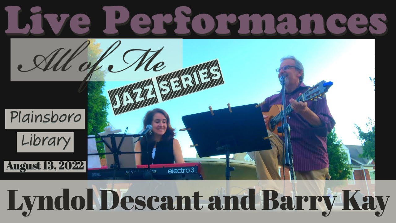 All Of Me - Live Performance by Duo- Singing Pianist Lyndol Descant AND ...