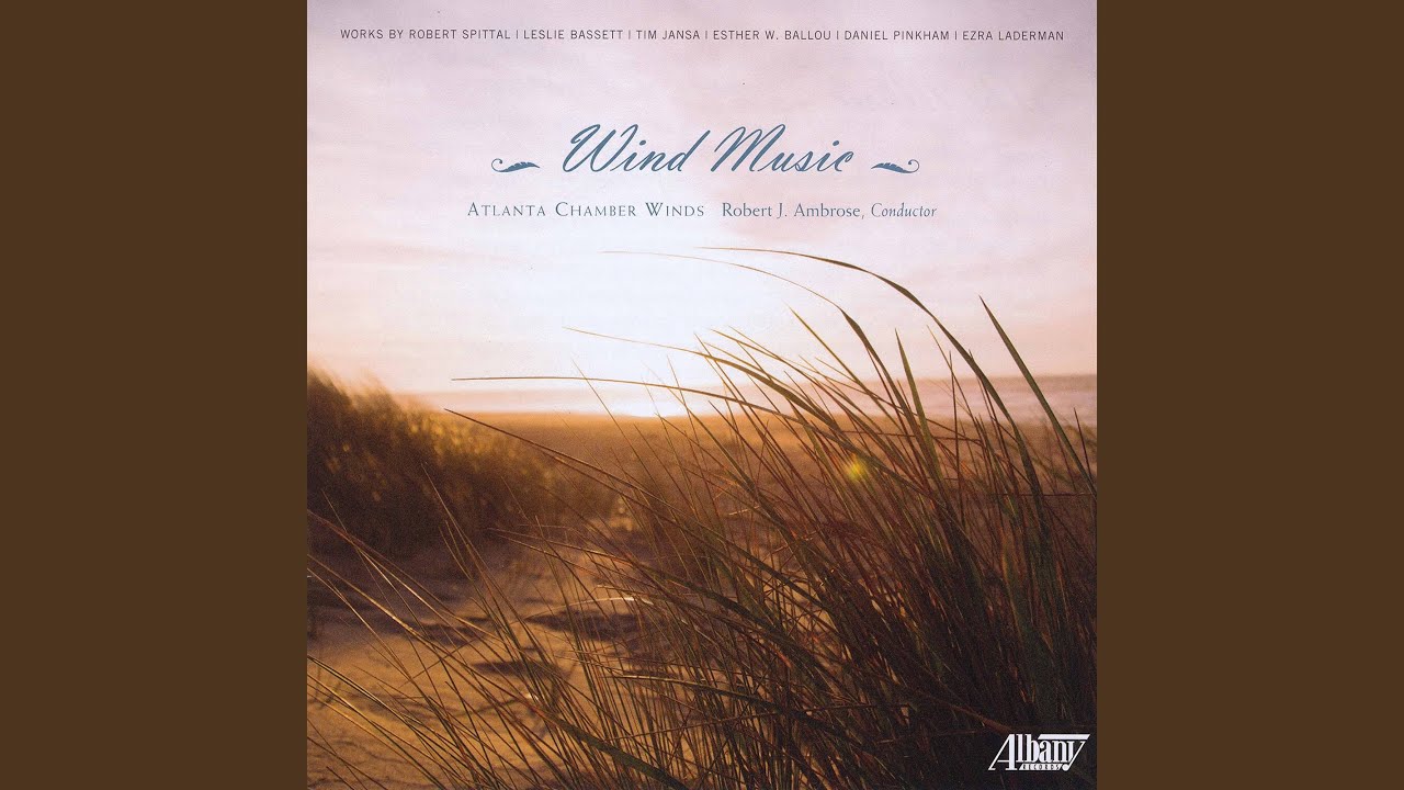 Wind Music, Five Movements for Wind Sextet: III. Quarter note = 56 ...