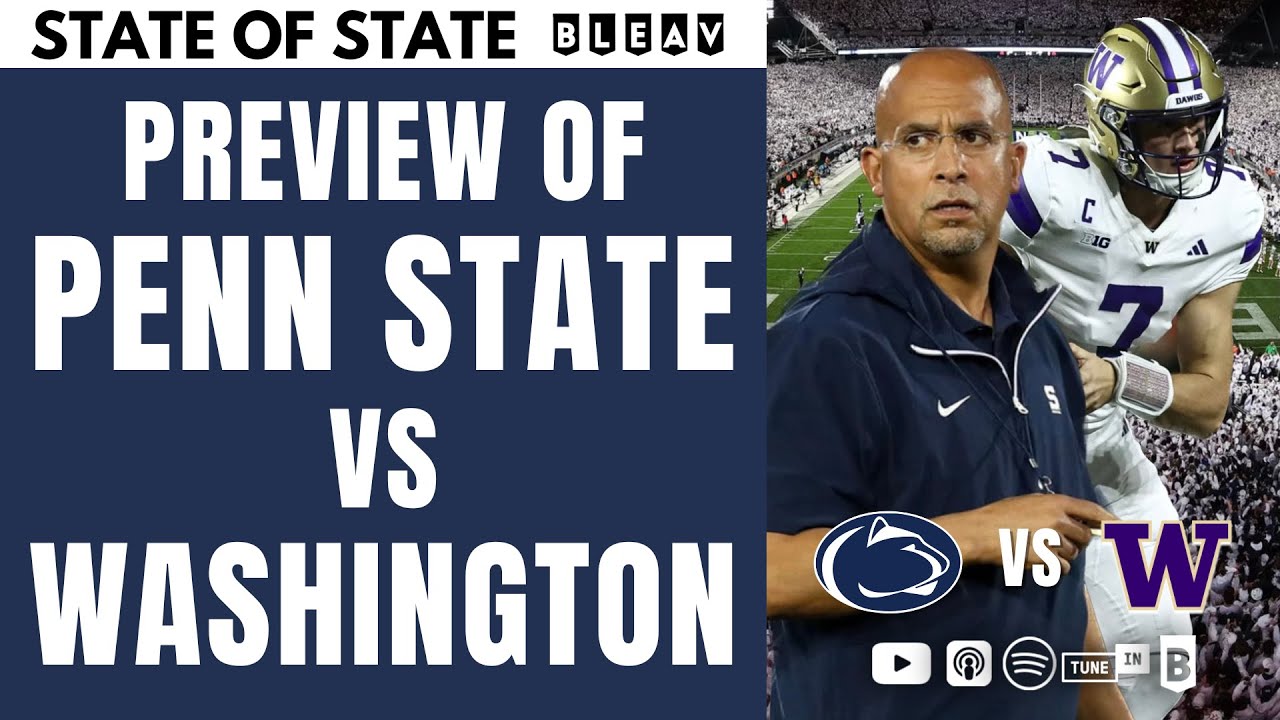 Penn State vs Washington Preview - YouTube