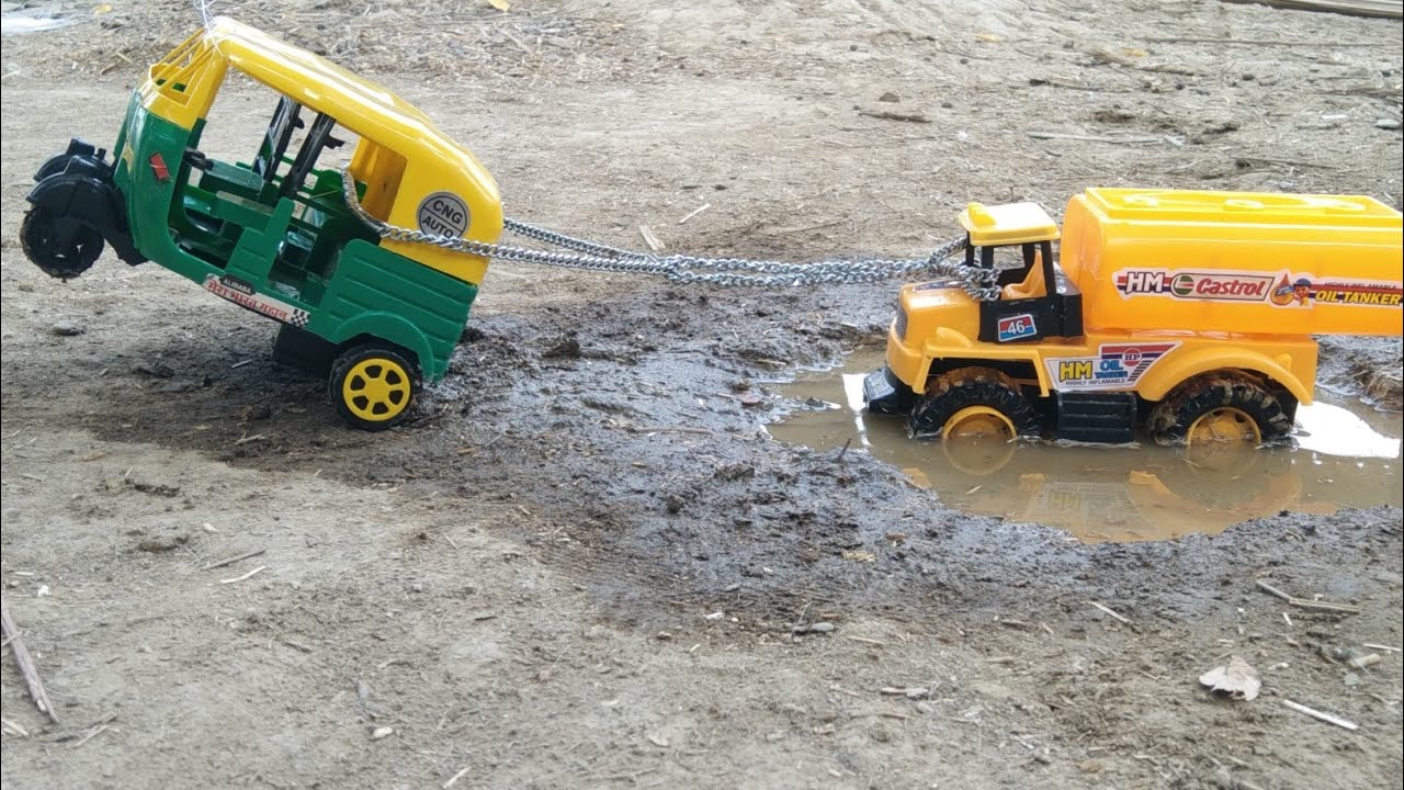 Auto Pulling The 3CV Truck | #jcb #toytractor #tractor By CCV Toys ...