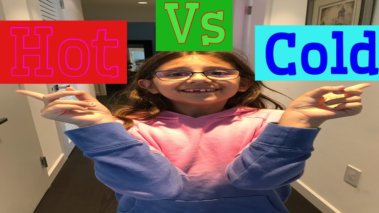 Hot vs cold challenge - YouTube