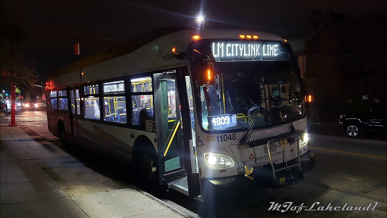 MTA Maryland (Baltimore, MD): 2011 New Flyer XDE40 (Hybrid) #11048 ...