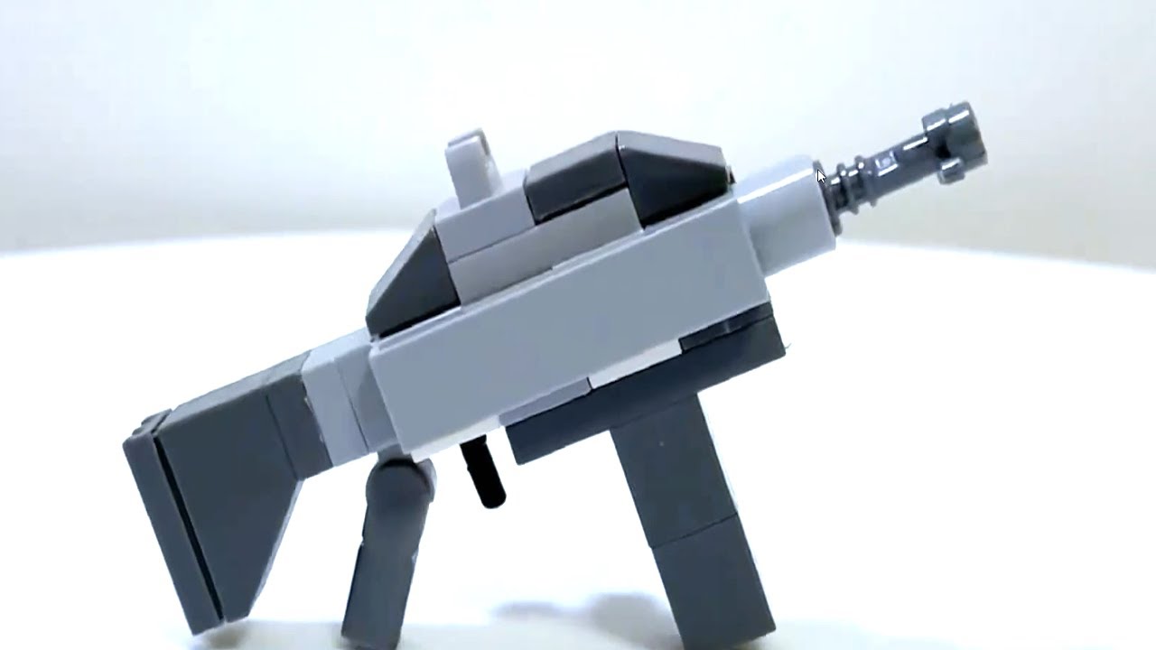 How to Assemble a Submachine Gun from LEGO in Just 60 Seconds! - YouTube