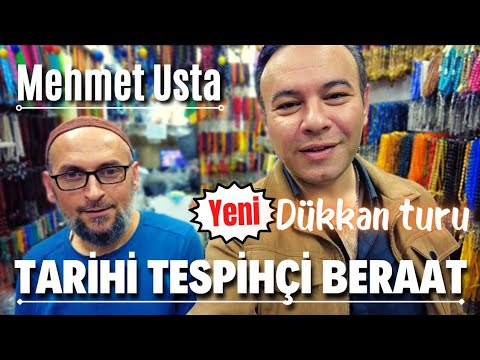 Tarihi Tespihçi Beraat - Mehmet Usta - Yeni Dükkan Turu - 2022 Ekim #tespih #parfum #yuzuk #sıkma