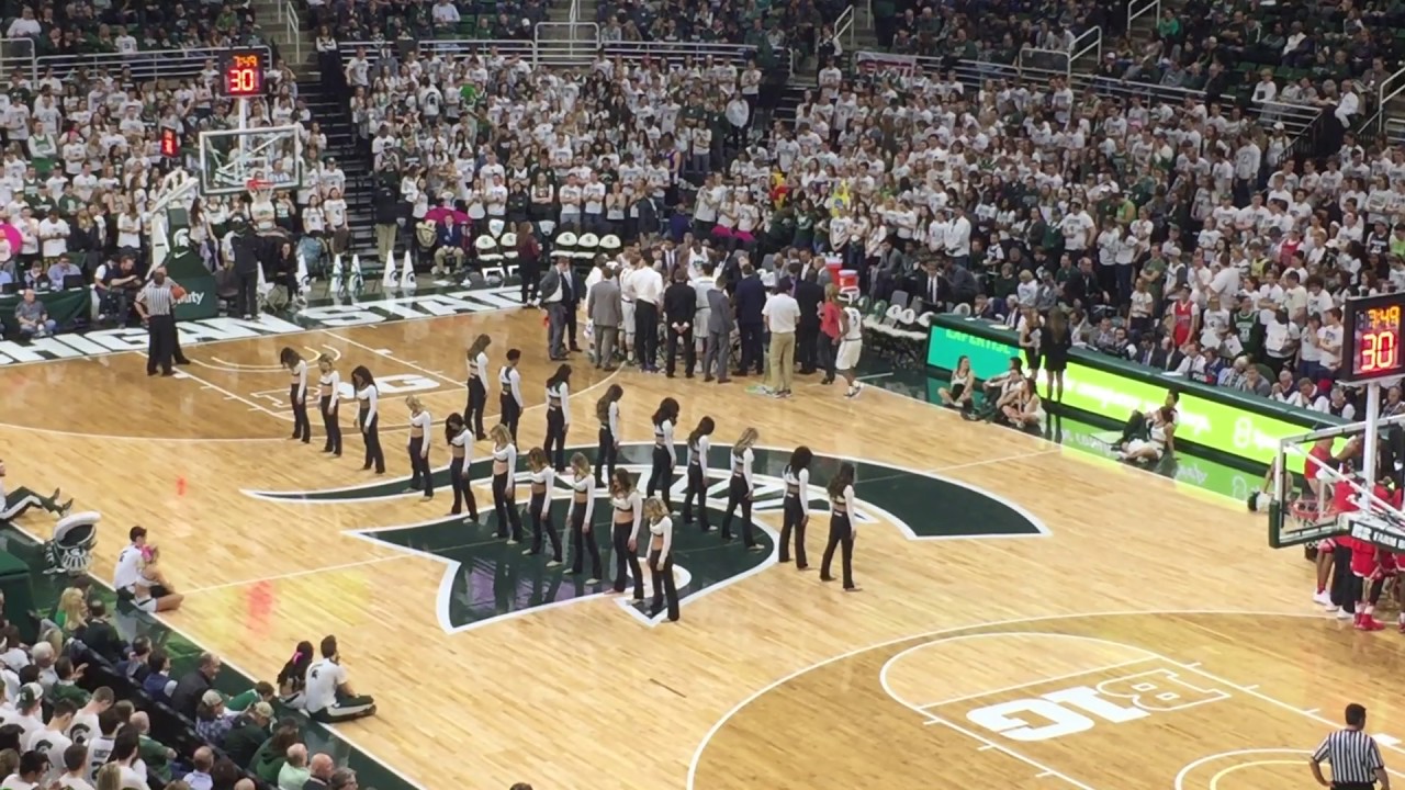 Michigan State Dance Team "...Baby One More Time" - YouTube