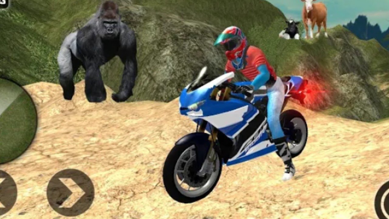 Impossible Moter Bike Tracks 3D game video // Moter cycle wala game ...